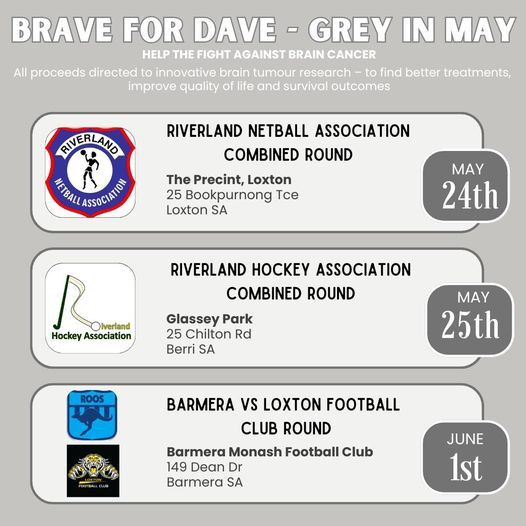 Brave for Dave Grey May 24